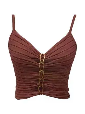 DION LEE 2021 Central Chain Cami Top
