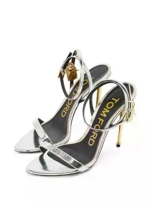 TOM FORD Padlock Leather Sandals
