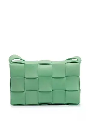 Bottega Veneta Cassette Shoulder Bag - Green