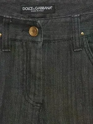 Dolce & Gabbana Logo Plaque Straight-fit Jeans