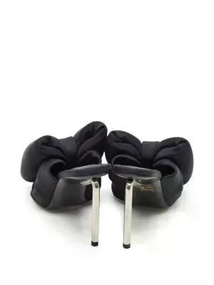 Off-White Allen Bow Slide Heeled Sandals