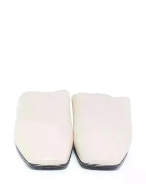 Loro Piana Alba Square-toe Mules