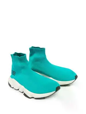 Balenciaga Knit Slip-on High-top Sneakers