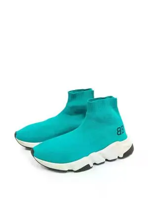 Balenciaga Knit Slip-on High-top Sneakers
