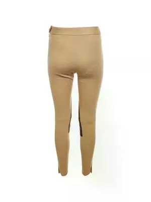 Polo Ralph Lauren Beige Paneled Zip Leggings - Neutrals