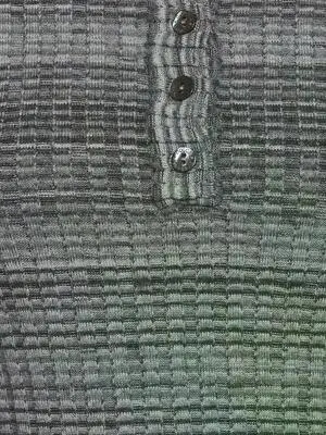 Dolce & Gabbana Rib Knit Henley Neck Sweater