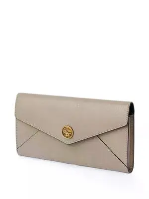 Chloé Envelope Logo-plaque Envelope Wallet