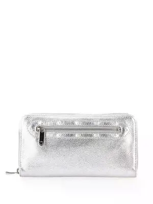 LOUIS VUITTON Suhali Zippy Wallet Leather Small Wallets - Silver