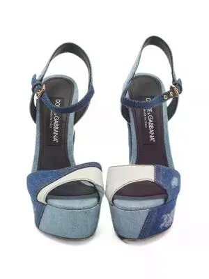 Dolce & Gabbana Keira Patchwork Sandals