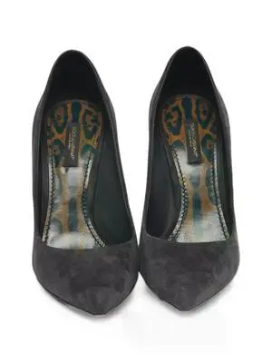 Dolce & Gabbana Suede Pointed-toe Stiletto Pumps