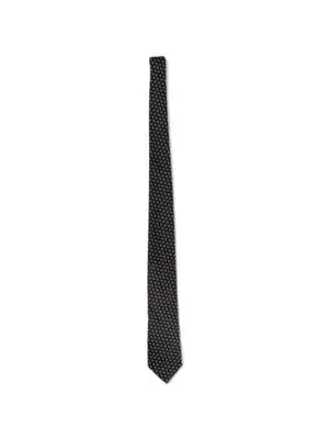 Emporio Armani Silk Jacquard Neck Tie - Blue