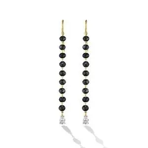 CADAR Yellow Gold And Diamond Drop Earrings - One-color