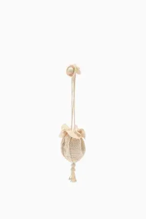 Ulla Johnson Crochet Mermaid Pouch
