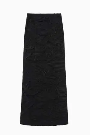 Ulla Johnson Inez Satin Skirt - Noir