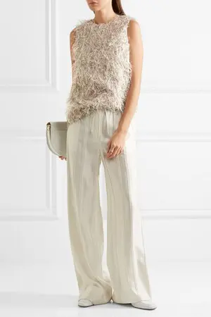 Brunello Cucinelli Metallic Fil Coupé Top