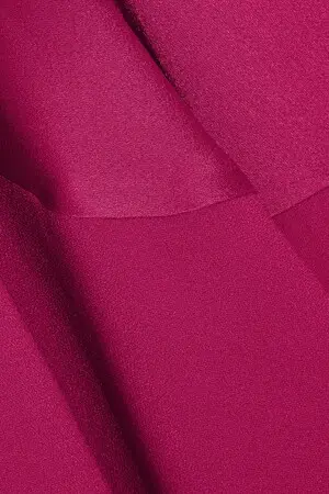 Antonio Berardi Paneled Draped Crepe Blouse