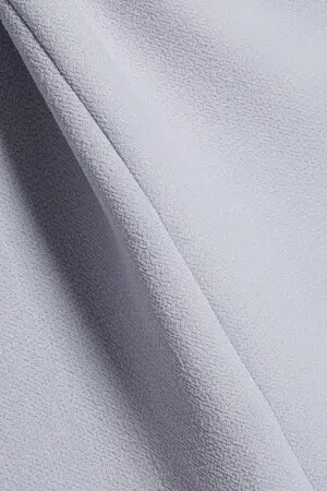 Roland Mouret Farrant Pleated Wool Crepe Midi Dress