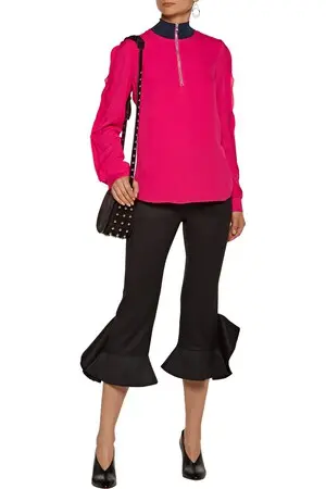 3.1 Phillip Lim Silk Crepe De Chine Blouse