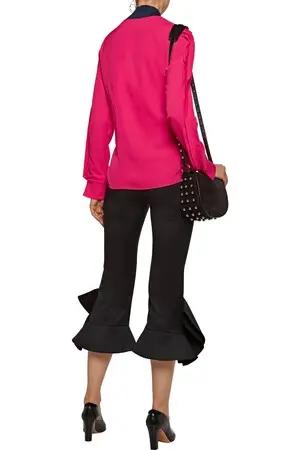 3.1 Phillip Lim Silk Crepe De Chine Blouse