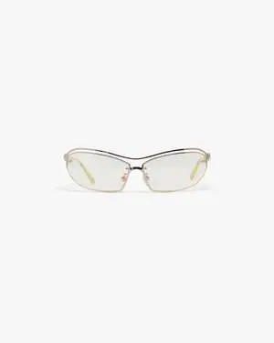 Casablanca Lime Spiral Sunglasses By