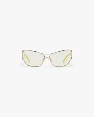 Casablanca Lime Outline Sport Sunglasses By