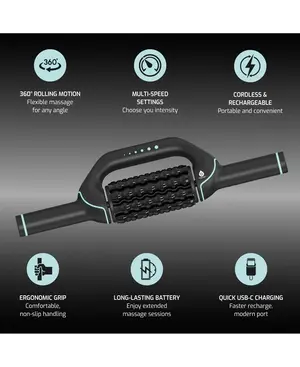 PURSONIC Shiatsu Massager - Black