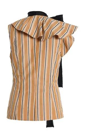 Ulla Johnson Cressida Tie-detailed Cotton Top