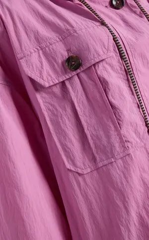 Ulla Johnson Devon Belted Trench Coat - Pink
