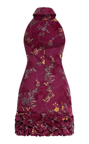 Agua Bendita Cuenca Isolda Cotton Mini Dress