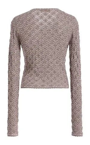 Ulla Johnson Vivienne Patterned Merino-wool Cardigan