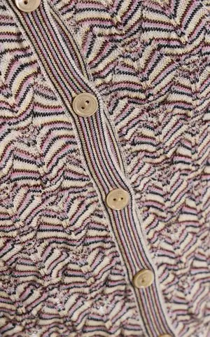 Ulla Johnson Vivienne Patterned Merino-wool Cardigan