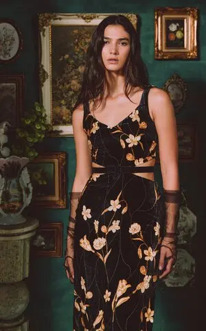 Agua Bendita Ventura Castillo Maxi Dress