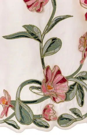 Agua Bendita Virtuosa Castillo Linen Top