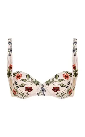 Agua Bendita Zucchini Isolda Bikini Top - Multi