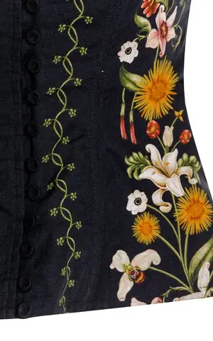 Agua Bendita Abelia Tristan Linen Top