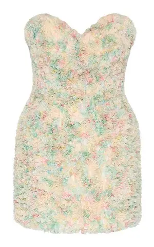 Zimmermann Clash Fluff Mini Dress - Multi