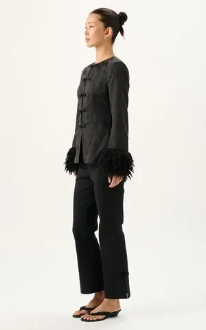 ROAME Carlito Cotton-blend Bootcut Pants