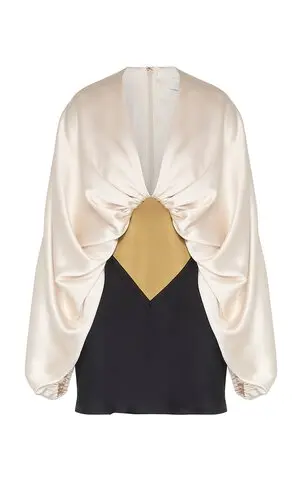 Zimmermann Clash Drape Tunic - Multi