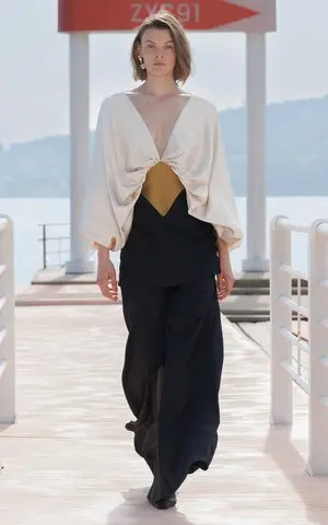 Zimmermann Clash Drape Tunic