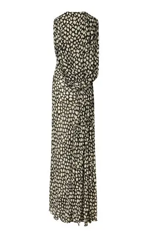 ROAME Fallon Drape Maxi Dress
