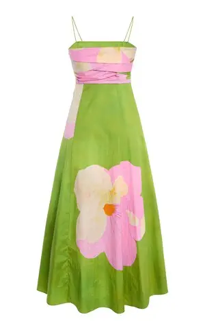 Ulla Johnson Anise Printed Cotton Midi Dress