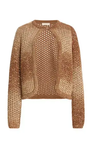 Ulla Johnson Gemma Sequined Knit Cardigan
