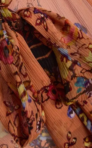 Ulla Johnson Vesela Printed Silk Blouse