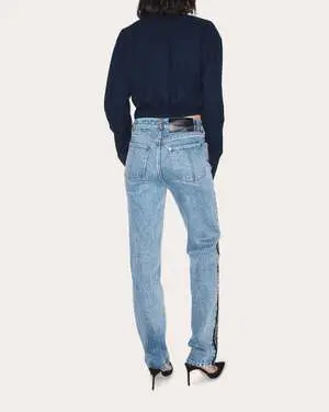Hellessy Arlo Beaded Skinny Jeans