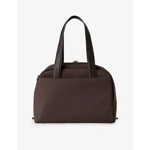BEIS Béis The Duffle Leather-trim Bag