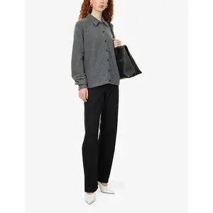 TOTEME Straight-leg Low-rise Denim Jeans - Black