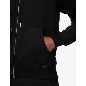 TOM FORD Regular-fit Kangaroo-pocket Cotton Hoodie