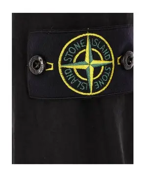 Stone Island Zip-up Long-sleeved Shirt