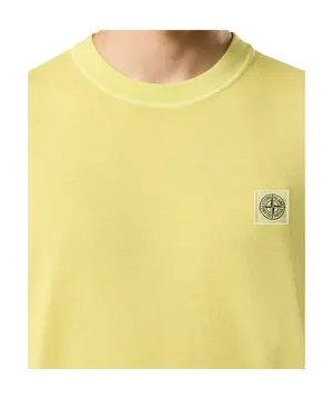 Stone Island Logo Patch Crewneck T-shirt