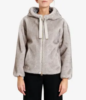 Herno Drawstring Hooded Jacket